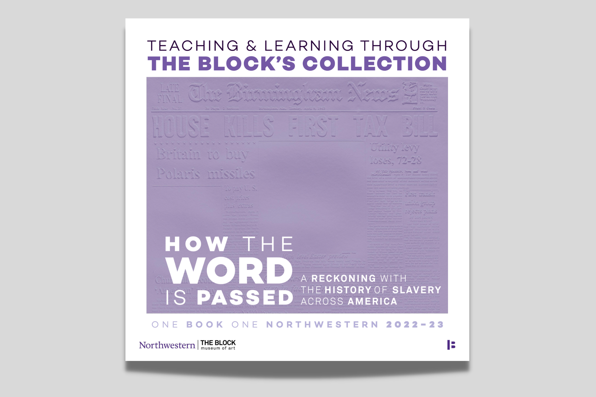 Teaching “How the Word is Passed” Through the Block’s Collection [PDF ...